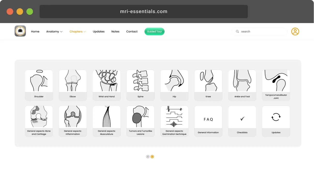 MRI Essentials: The ultimate MRI reference and teaching app